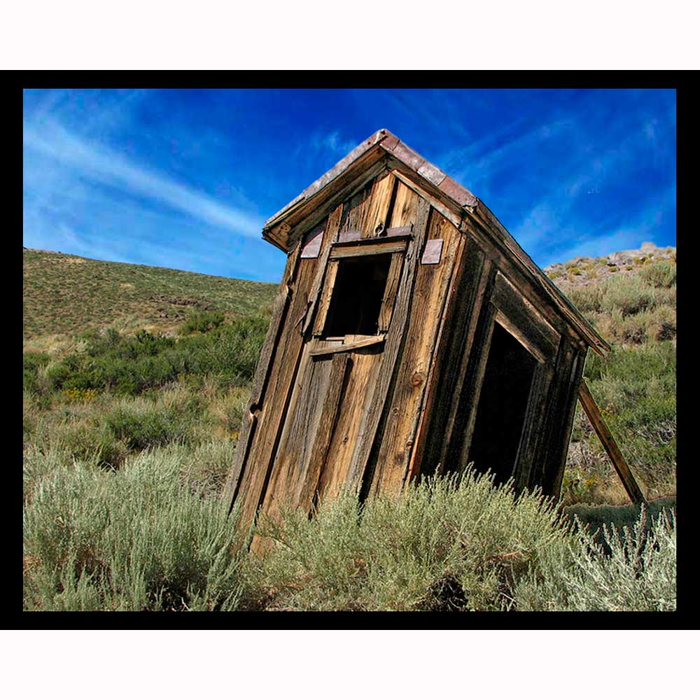 Outhouse in Bodie - Night Light Designs