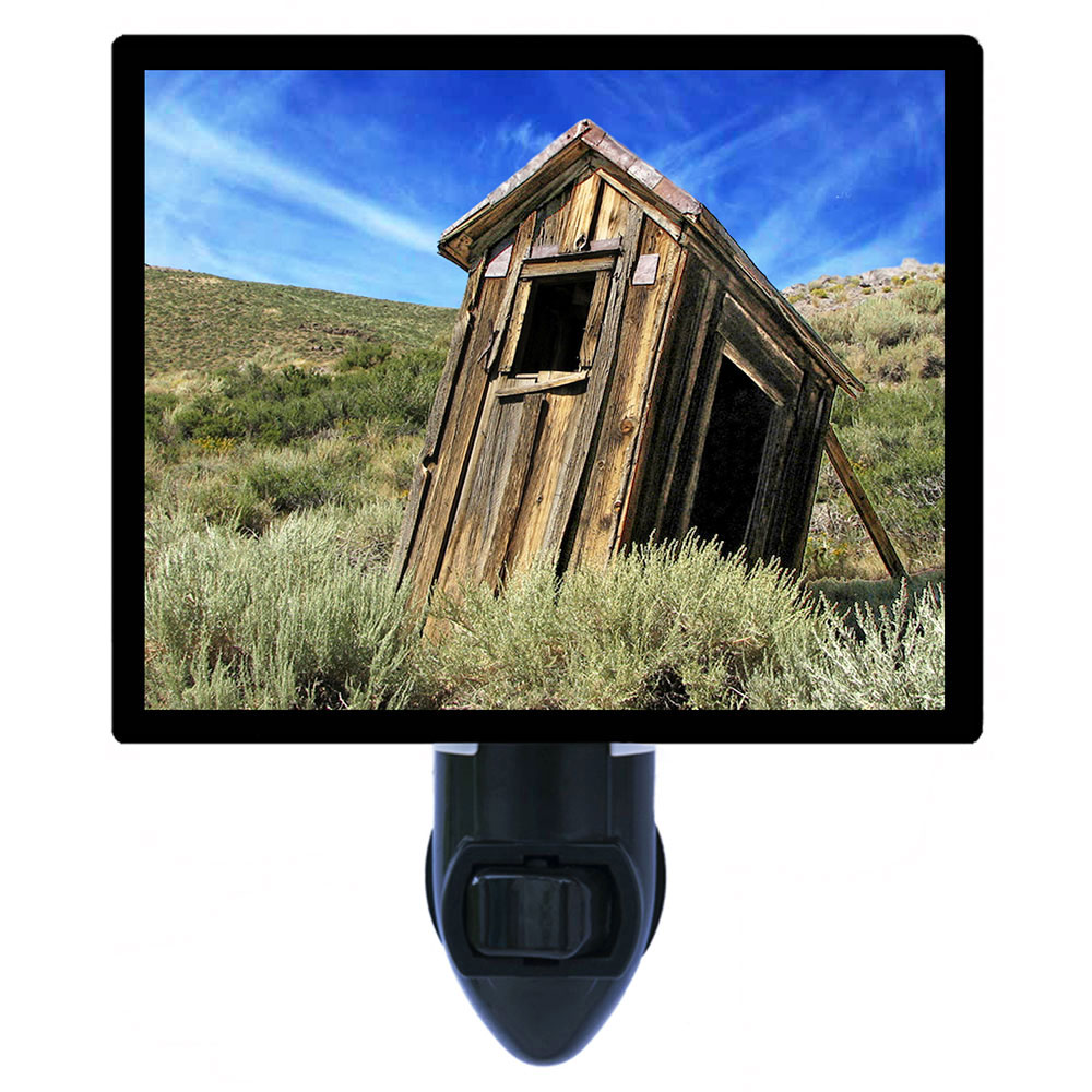 Outhouse in Bodie - Night Light Designs