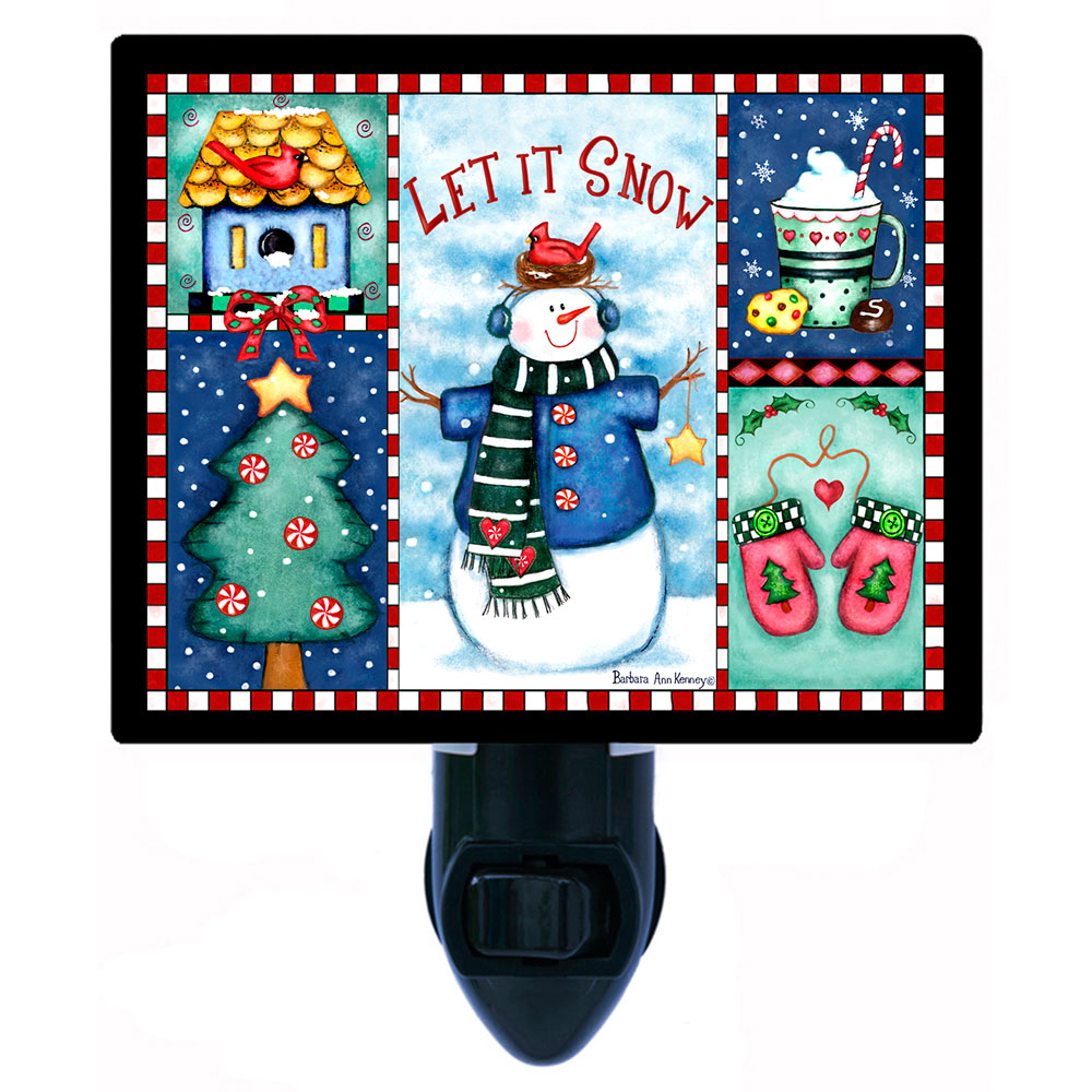 Let it Snow Sampler - Horizontal - Night Light Designs