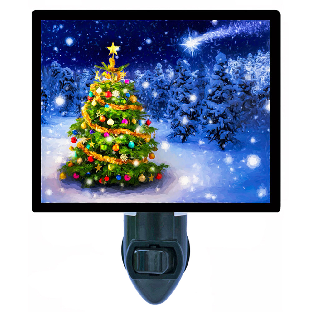 Snowy Night - Night Light Designs