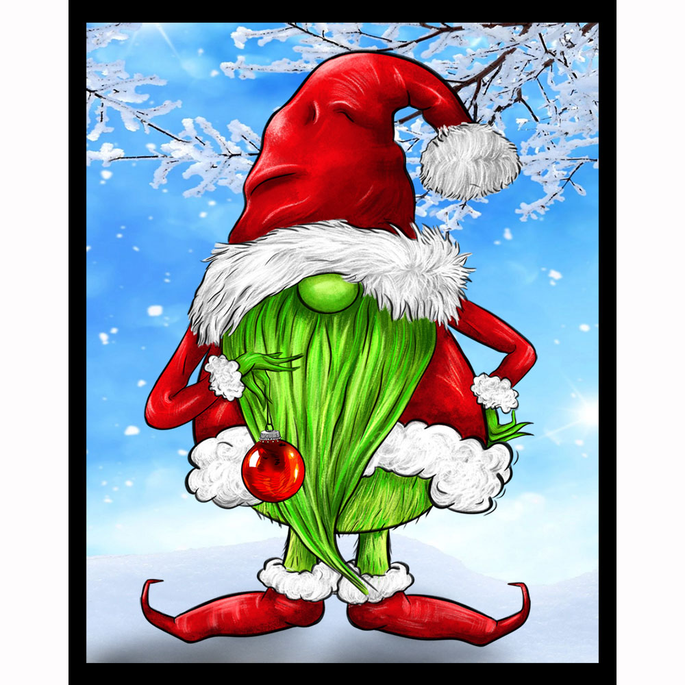 Grinch Gnome - Night Light Designs