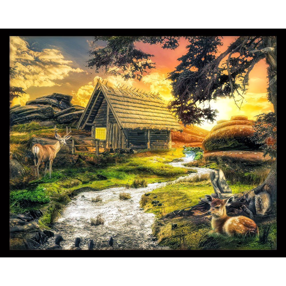 Old Cottage - Night Light Designs