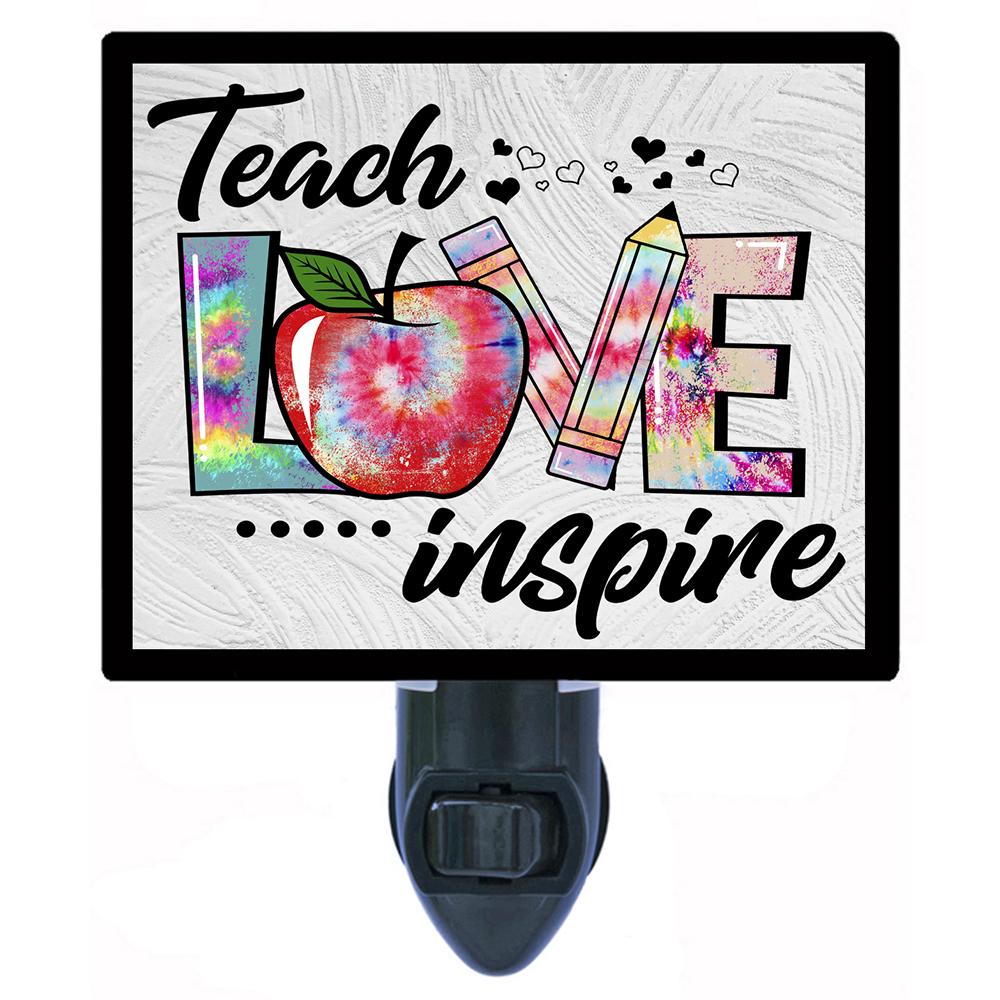 Teach, Love, Inspire - Night Light Designs