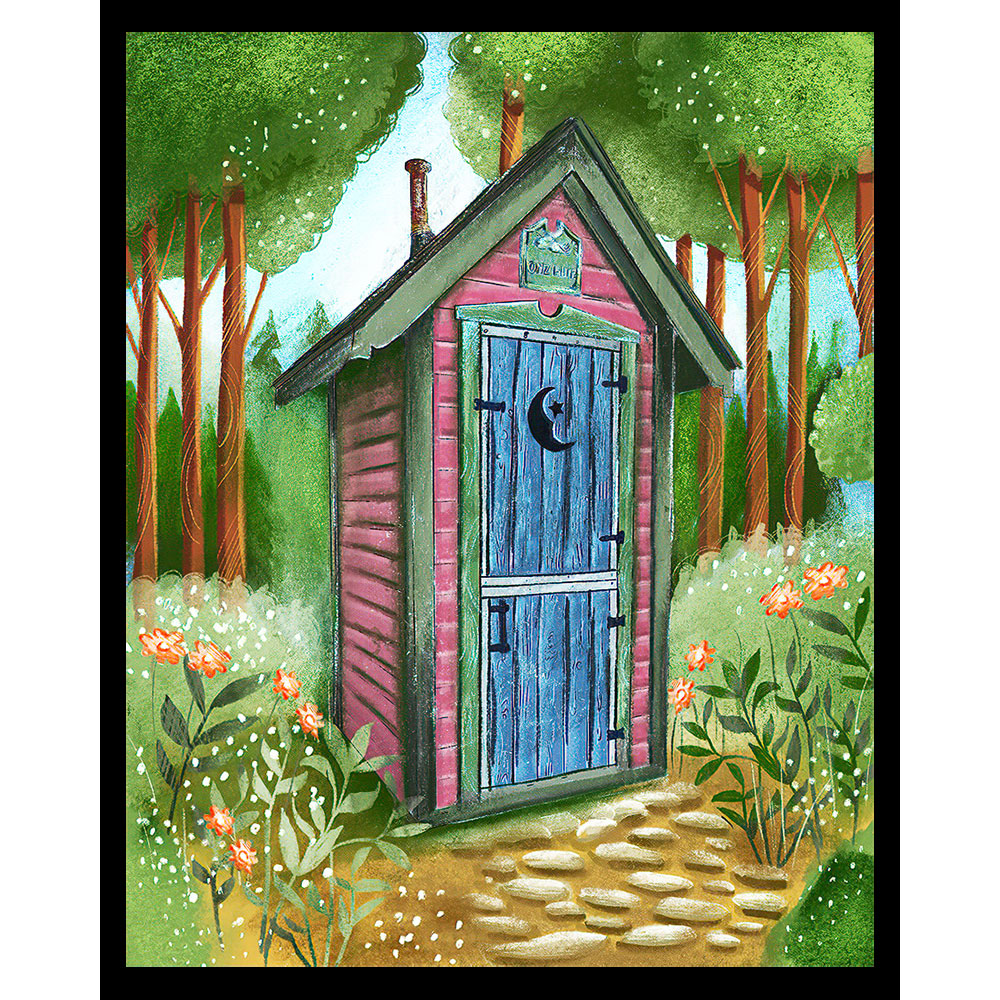 Onz Huiz Outhouse - Night Light Designs