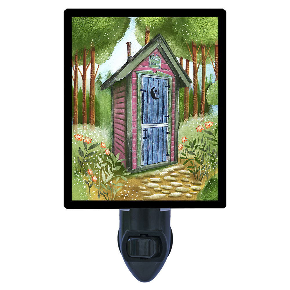 Onz Huiz Outhouse - Night Light Designs